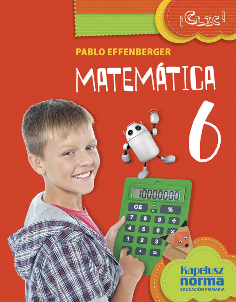 Tapa MATEM 6 CLIC – Editorial Kapelusz